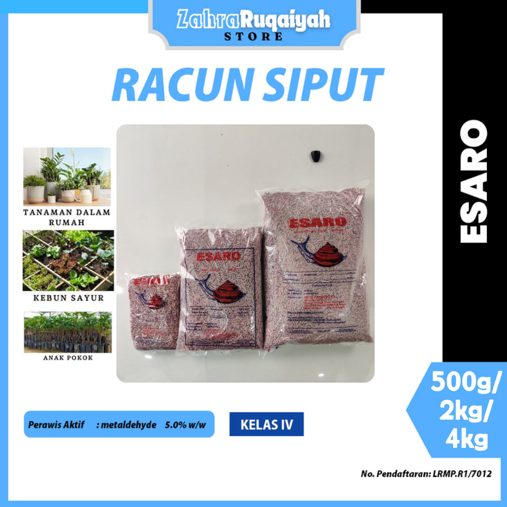 ESARO Racun Siput Snail Killer Chemical Poison Killer Molluscicide ...