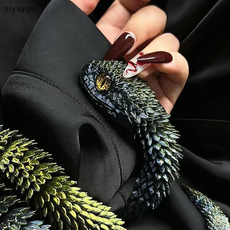 Si 3D Printed Snake Decoration Desk Accessories Room Decor Office Table ...