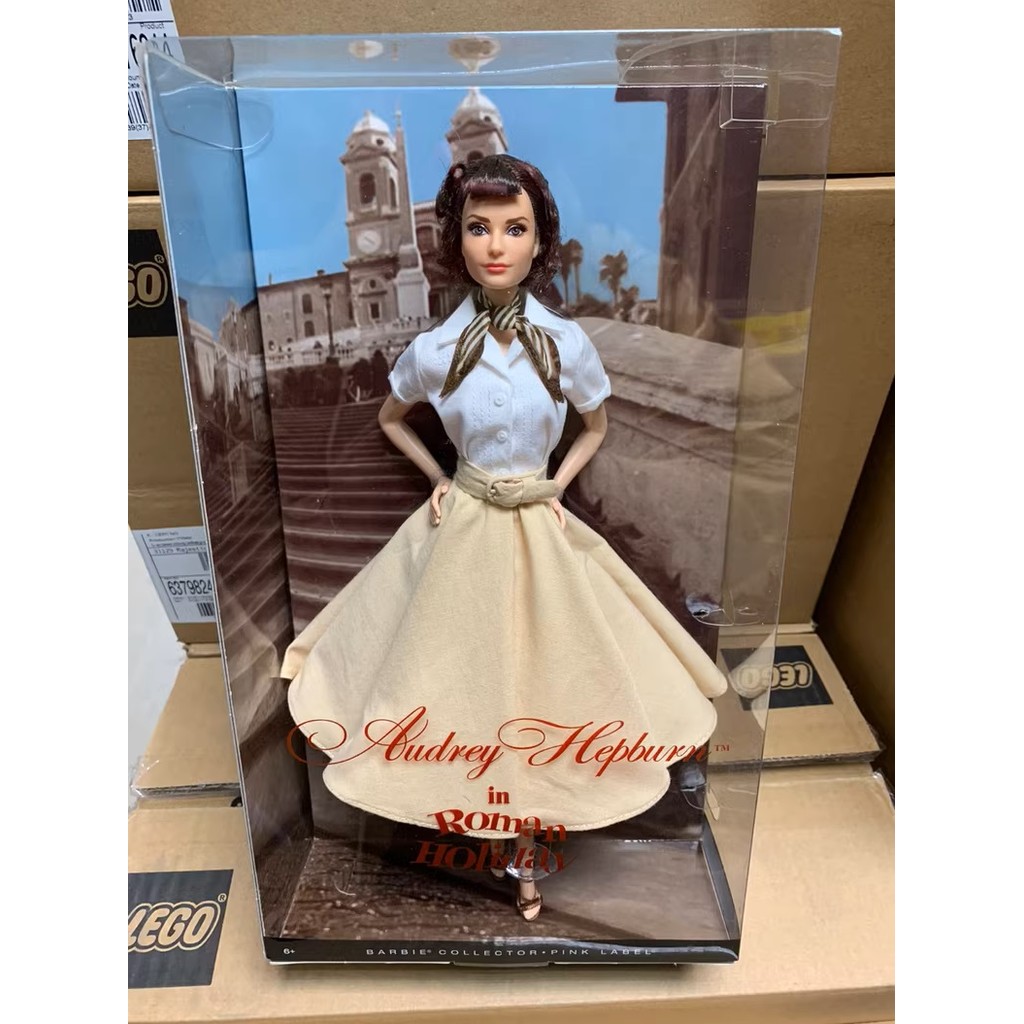 Barbie Collector Pink Label Audrey Hepburn Barbie In Roman Holiday Doll ...