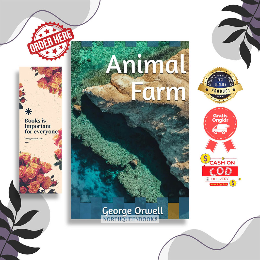 Animal Farm: 75th Anniversary Edition by George Orwell (English) | Shopee Malaysia