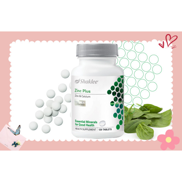 Original Shaklee Zinc Plus™ Nature’s Metabolic Workhorse (120 tablets ...