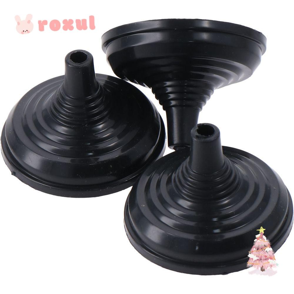ROXUL 50 Pcs Flag Holder, Mini Weighted Stand Base, Elegant Black Small ...