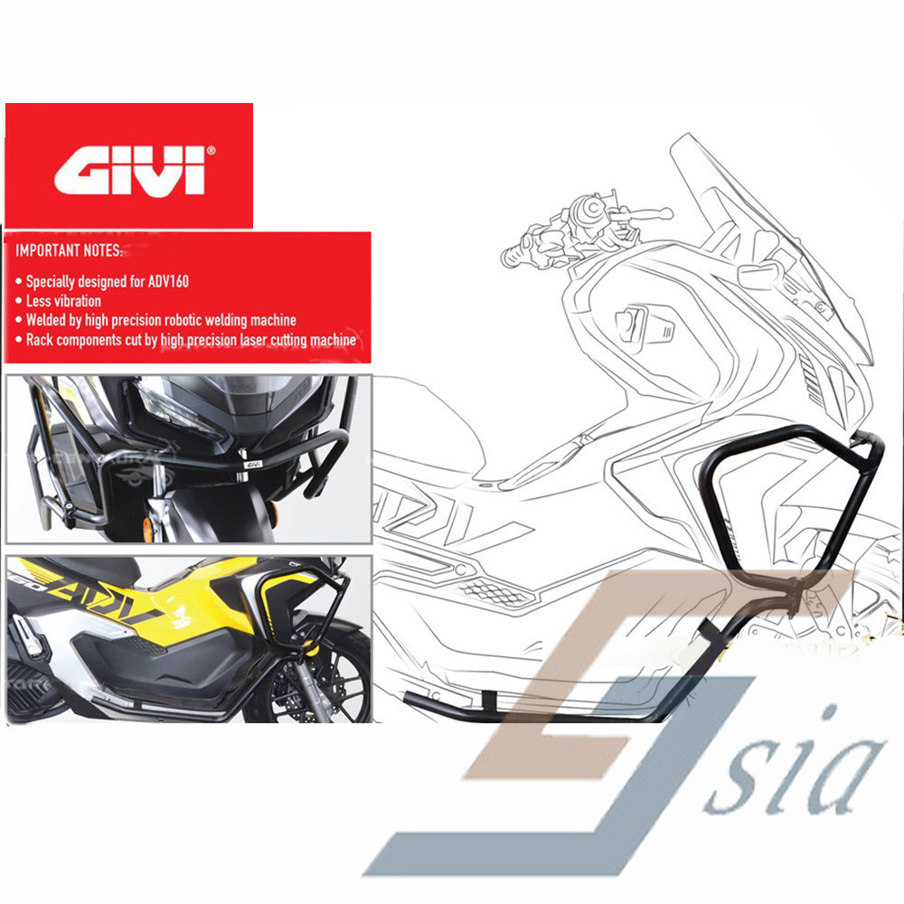 ADV160 GIVI Fairing Guard (1 Set) | Shopee Malaysia