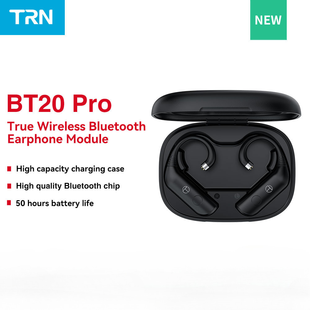 TRN BT20 Pro Wireless Bluetooth 5.3 HIFI Earphones Module Upgrade Cable /MMCX Connector ...