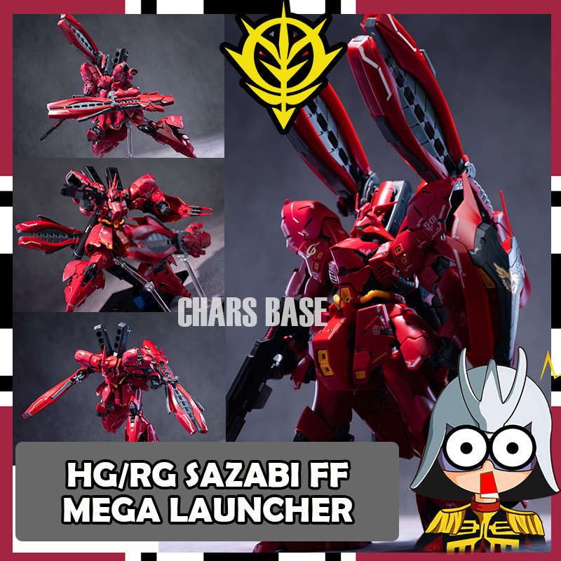 HG RG SAZABI FF BACKPACK LAUNCHER | Shopee Malaysia