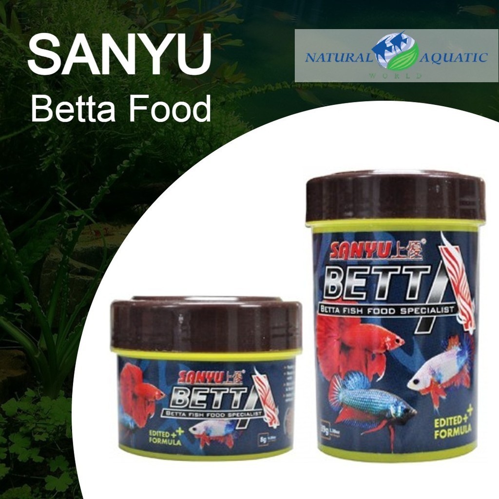 SANYU Betta fish food 8g /39g | Shopee Malaysia
