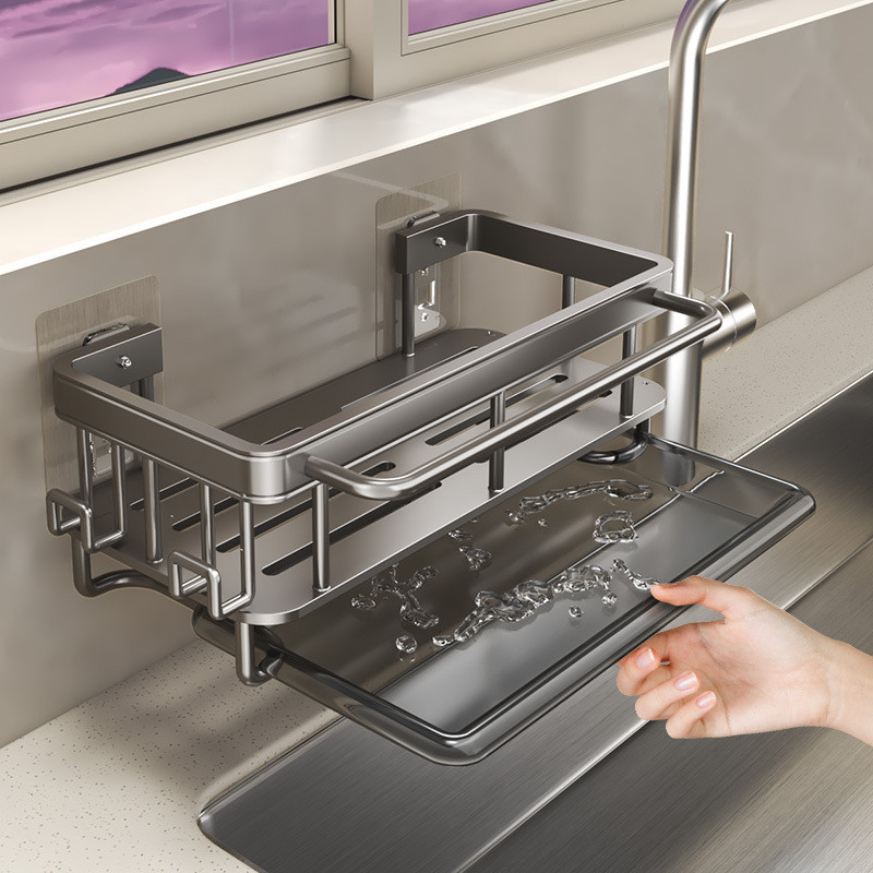 Rag Rack Rak Dapur Sink Rack Rack Kitchen Sink Rack Alumimum Sink ...