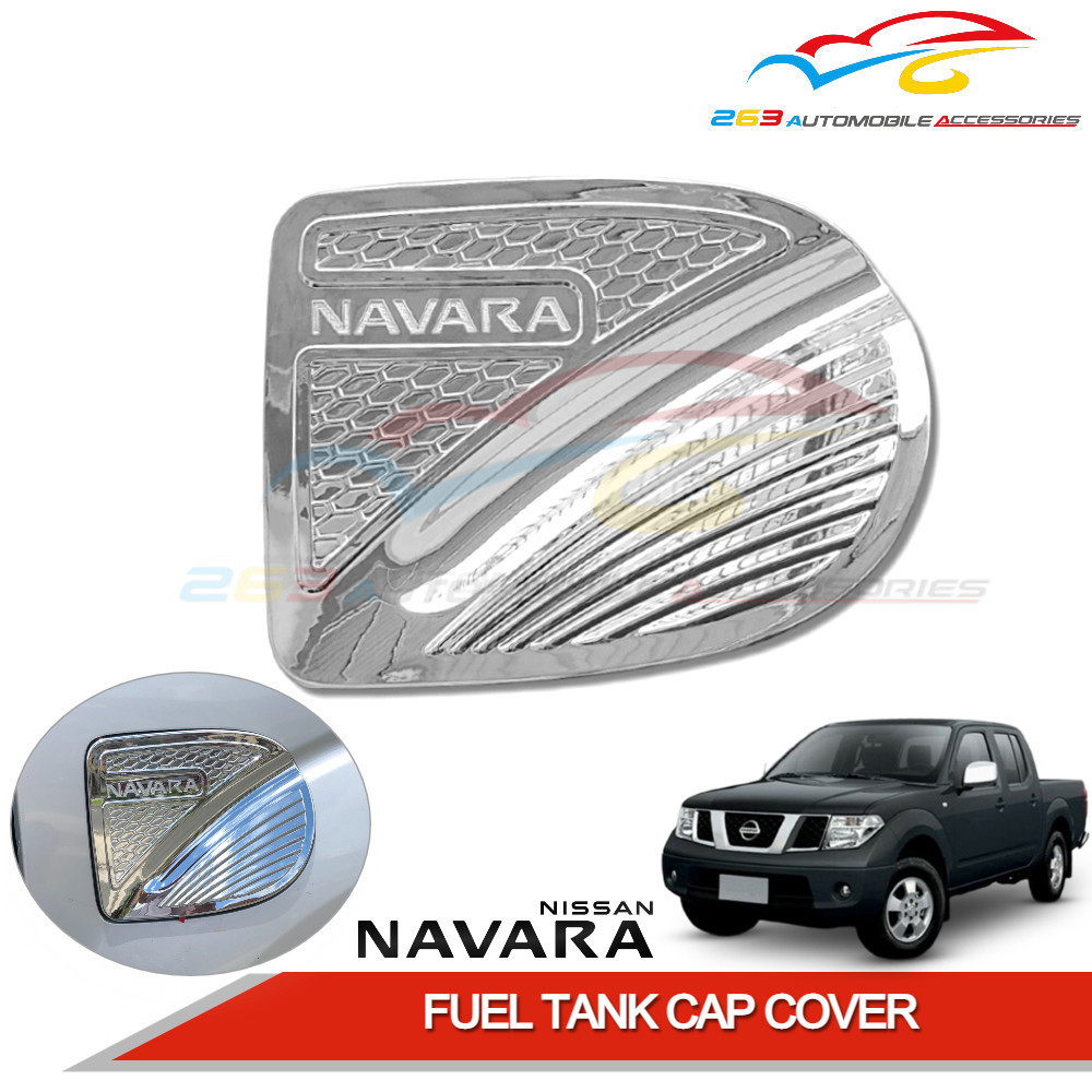 NISSAN NAVARA D40 2005-2015 FUEL TANK CAP COVER (CHROME) | Shopee Malaysia