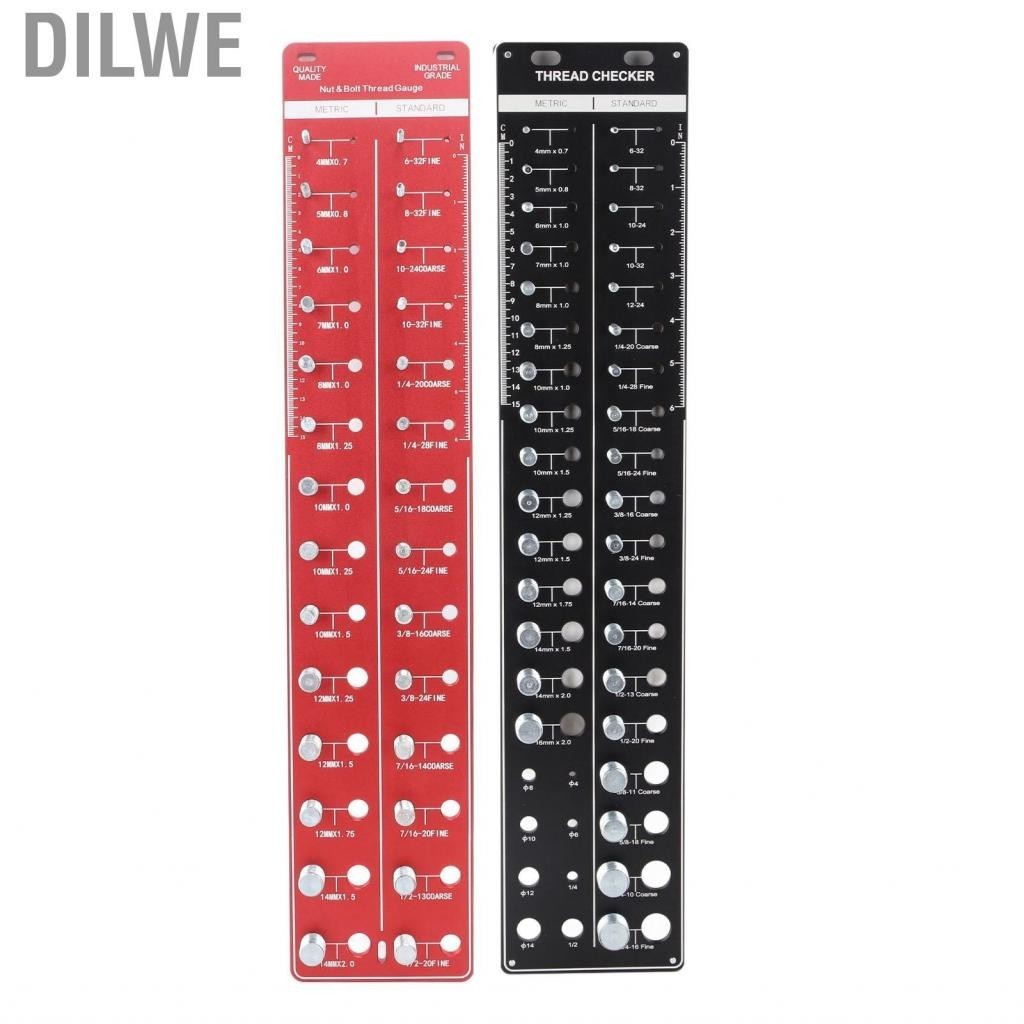 Dilwe Bolt And Nut Identifier Gauge Carbon Steel High Accuracy For ... Dilwe Bolt And Nut Identifier Gauge Carbon Steel High Accuracy For ...
