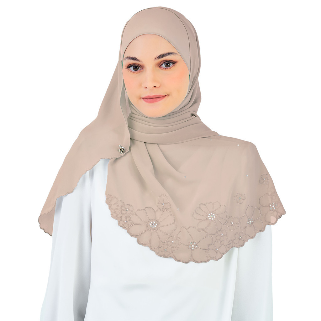 naelofar Kirana Crystal Shawl | Shopee Malaysia
