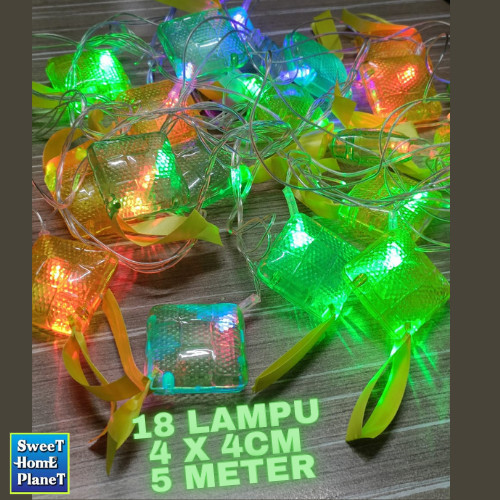 Lampu Ketupat Lampu Raya Lampu 5 Meter 18 Lampu Hari Raya Light LED ...