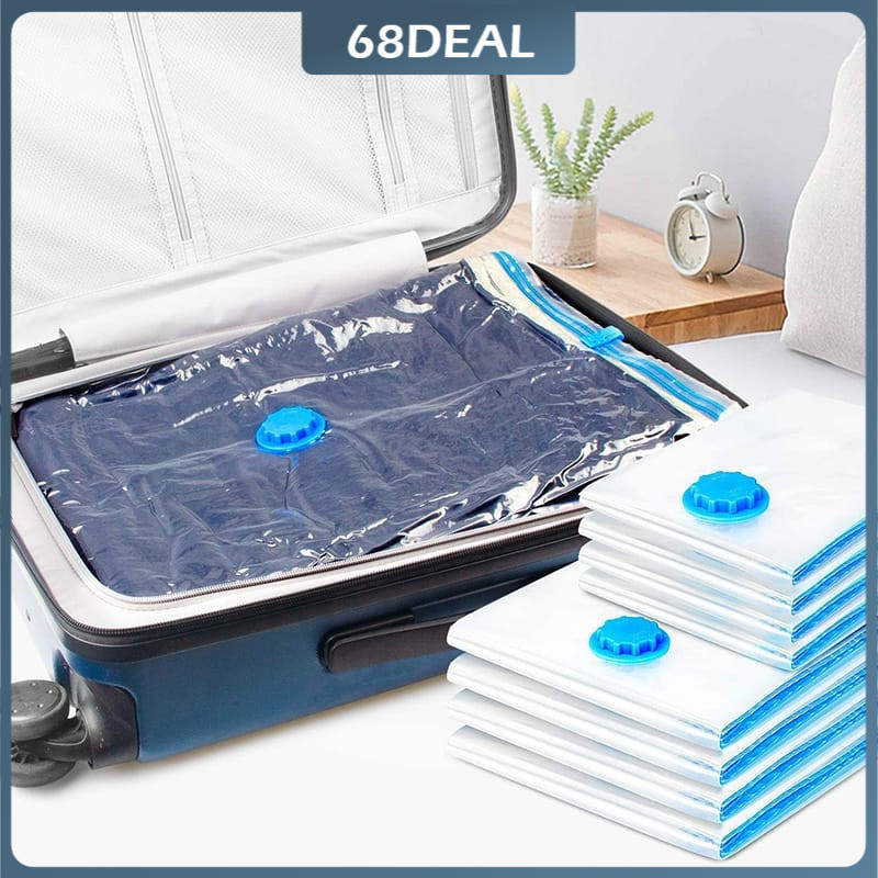 [Johor Stock] Vacuum Storage Reusable Vacum Seal Bag Space Saving ...