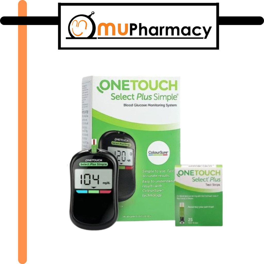 ONETOUCH SELECT PLUS SIMPLE SET (METER+25'S STRIPS) | Shopee Malaysia
