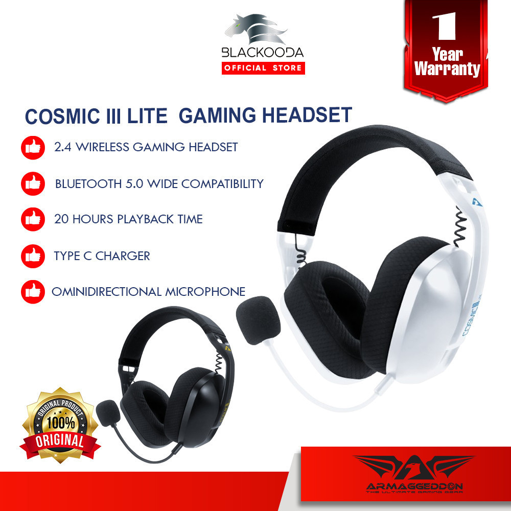 ARMAGGEDDON COSMIC III LITE / COSMIC V BLUETOOTH WIRELESS 2.4G GAMING ...