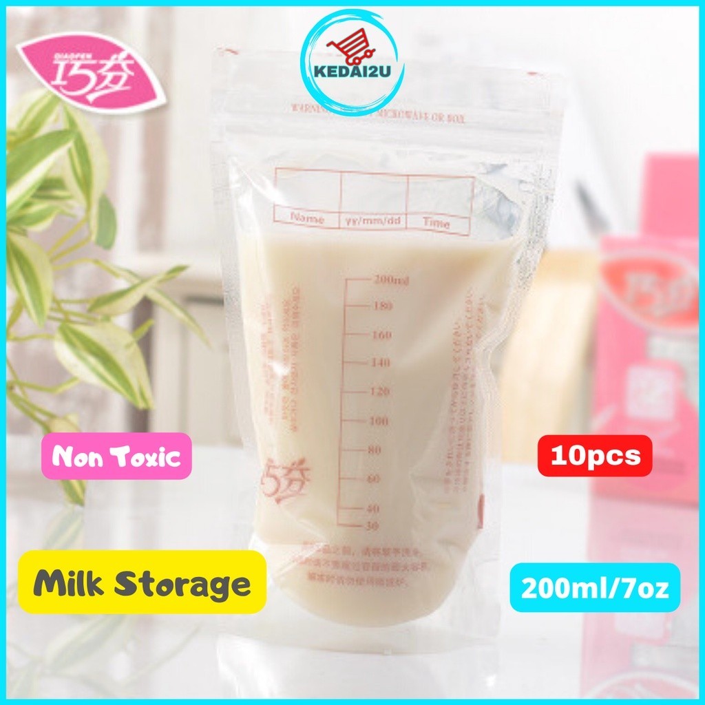 Milk storage bag breastmilk storage bags mILK cOLLECTOR plastik simpan ...