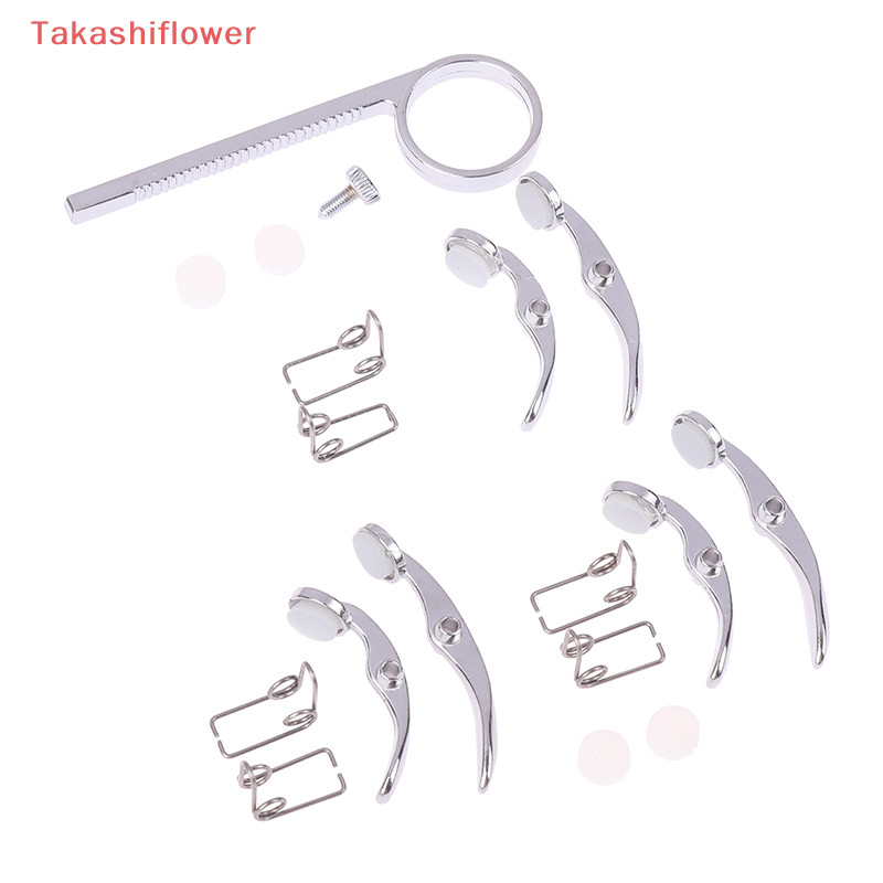 (Takashiflower) 1Set Portable Metal Trumpet Water Value Trumpet Key ...
