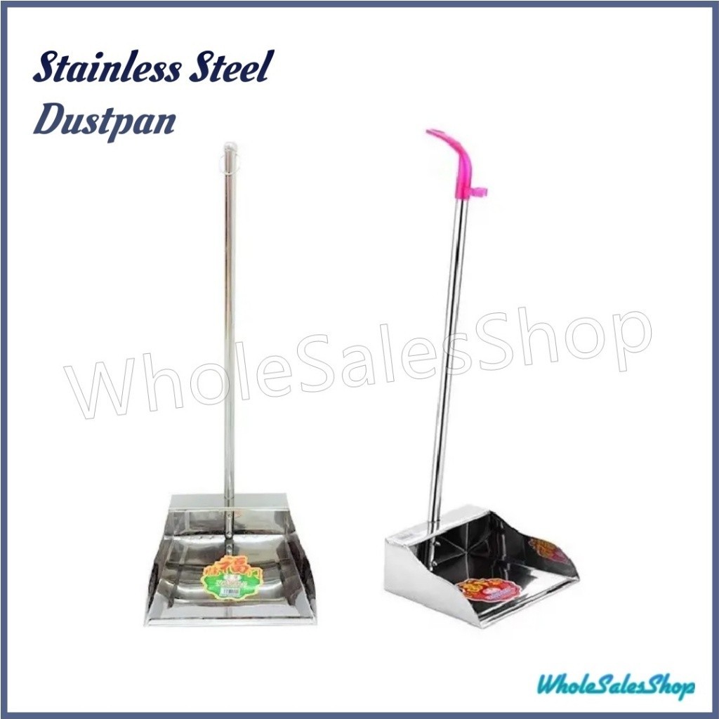 Stainless Steel Home Kitchen Office Sweeping Floor Broom Dustpan ...