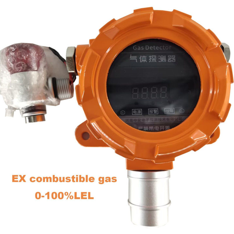 Fixed EX Flammable Gas Detector EX Combustible Gas Detector EX Monitor 0-100%L | Shopee Malaysia