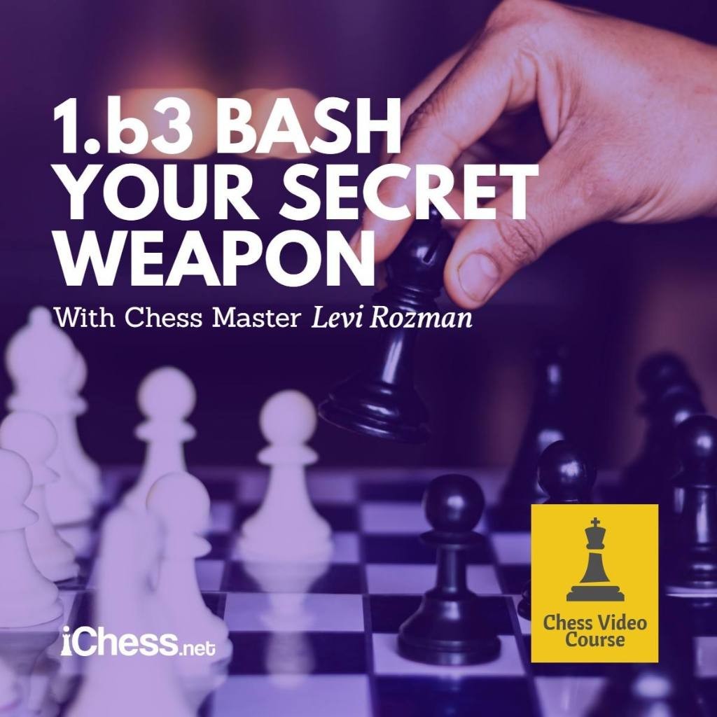 PREMIUM!! CHESS VIDEO | 1. b3 BASH YOUR SECRET WEAPON Levy Rozman ...
