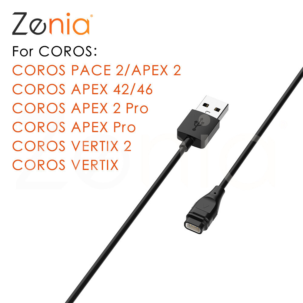 Clip Watch Charger Cables for COROS APEX Pro VERTIX 2 PACE2 APEX2 PACE ...