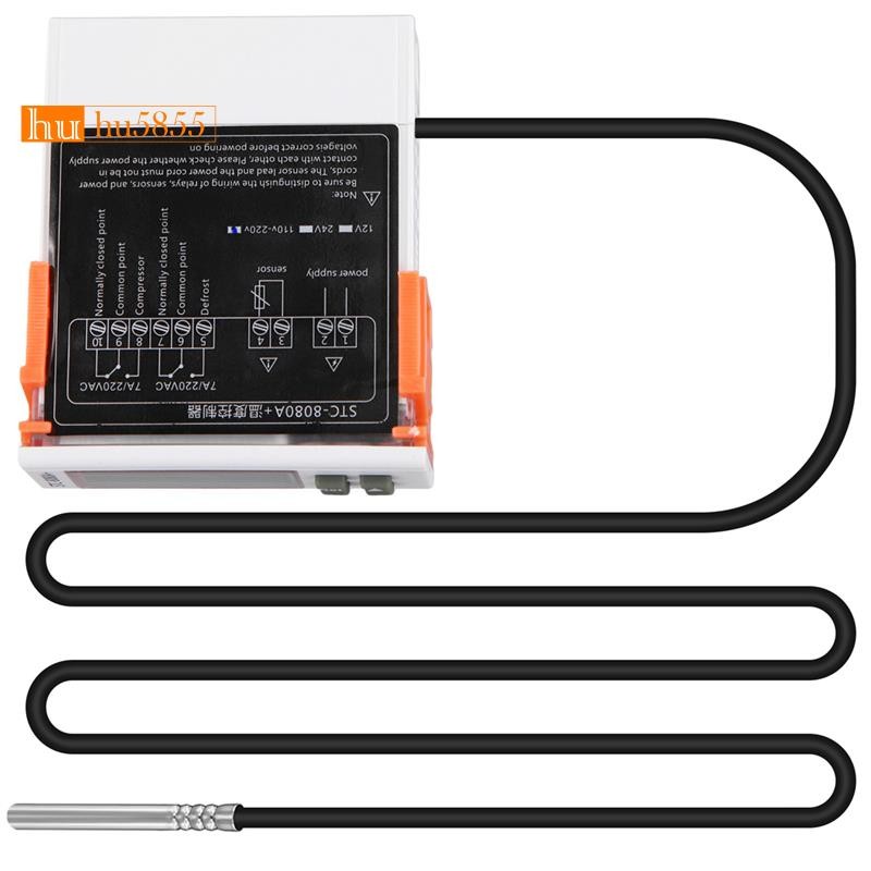 STC-8080A+ Digital Thermostat Temperature Controller Refrigerator ...