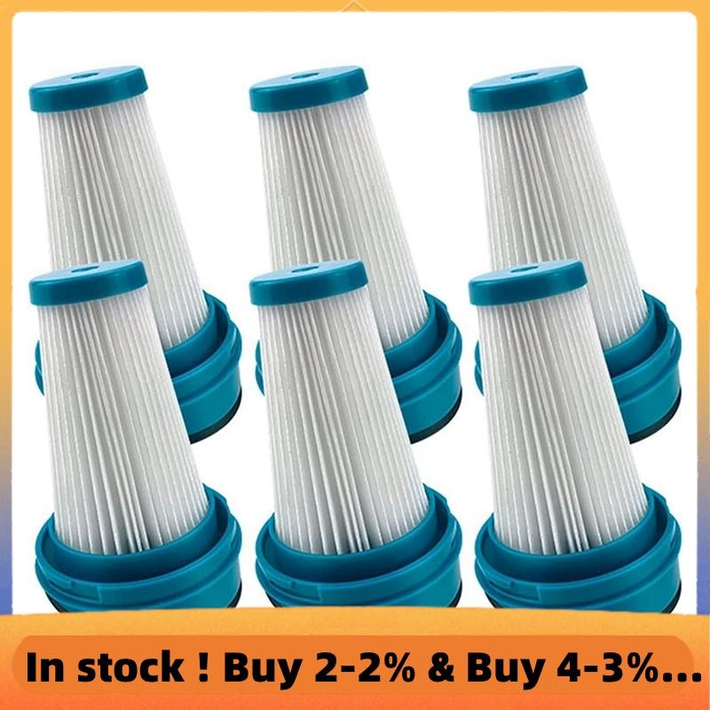 6Pcs Replacement Vacuum Dust Bin Filters Fit for SVF11 Cordless Lithium ...