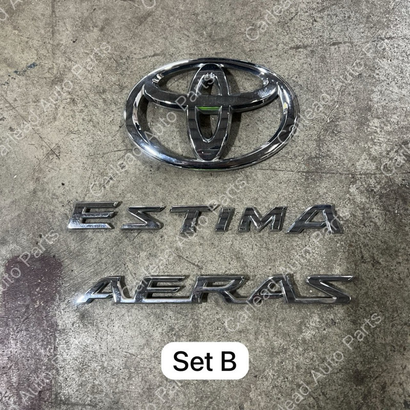 Logo Emblem Toyota Estima Previa ACR50 06-19 Logo Emblem ( AERAS ...