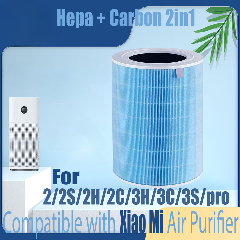 Air purifier filter replacement compatible with Xiaomi 2/2S/2H/2C/3H/3C ...