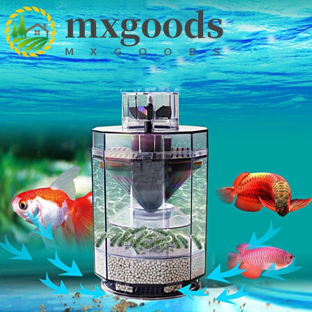MXGOODS Fish Poop Collector, Automatic Single/Three Bladed Wheel Fish ...