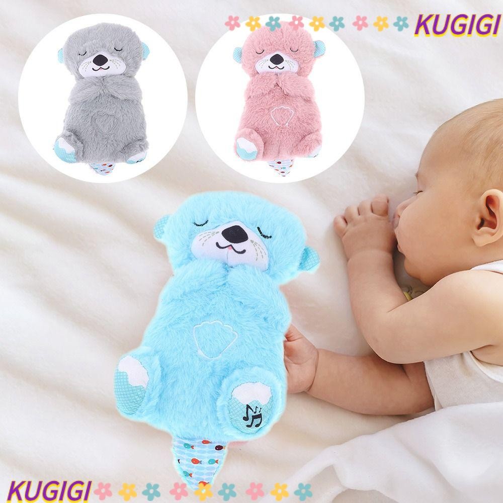 KUGIGI Sleep and Playmate Otter, Baby Rattle and Teething Toy with ...