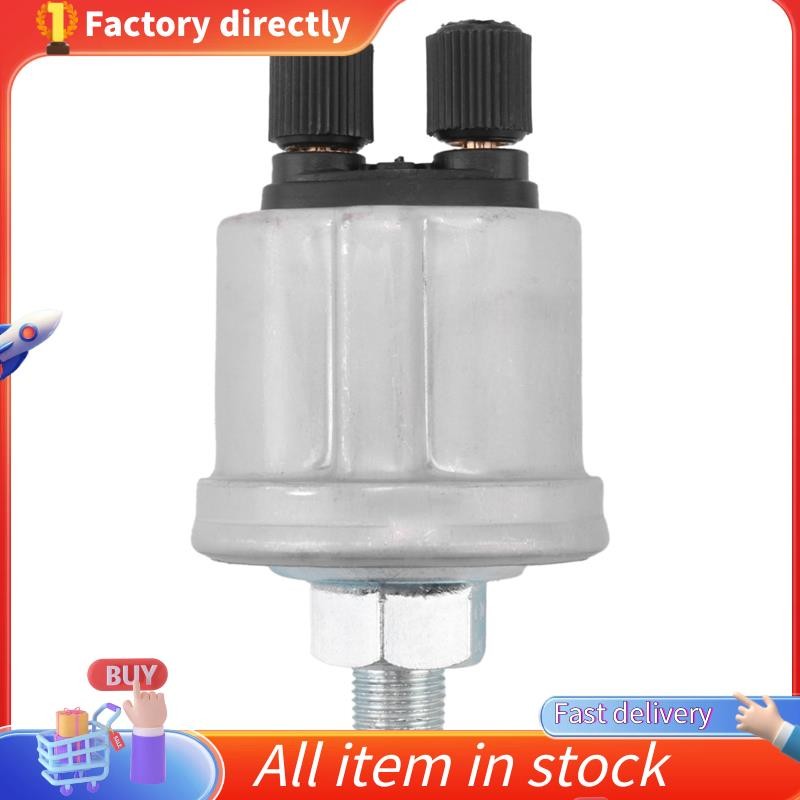 In stock-Universal Oil Pressure Sensor 0 To 10 Bars 1/8 Npt Generator Part 10Mm Crew Plug Alarm ...