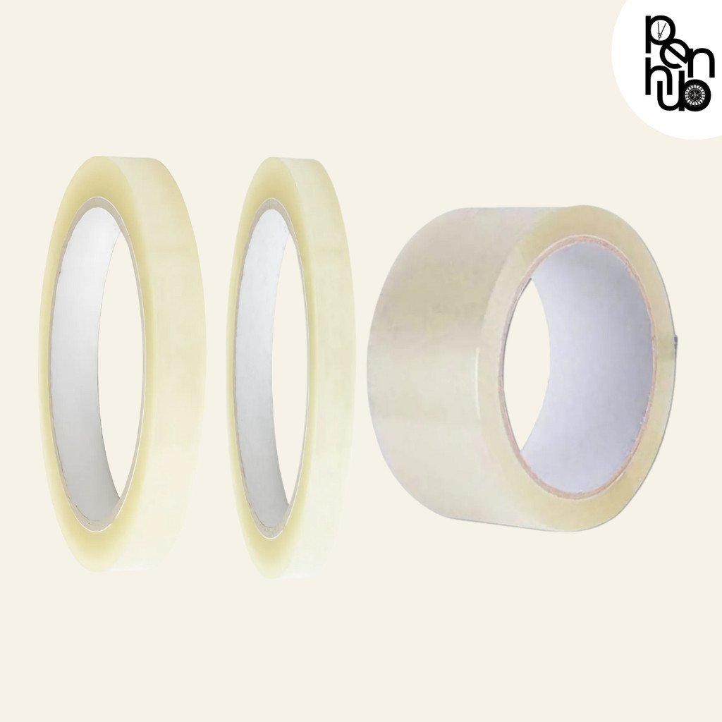 Scotch Tape Clear Tape 3" core and 1"core Transparent Scotch Tape OPP ...
