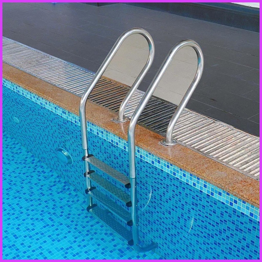 Pool Ladder Steps Stainless Steel Swimming Pool Ladder Rung Step Non ...