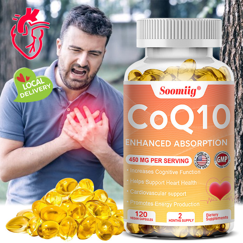 Soomiig Coenzyme Q10 Supplement, Supports Heart Health and Cognition ...