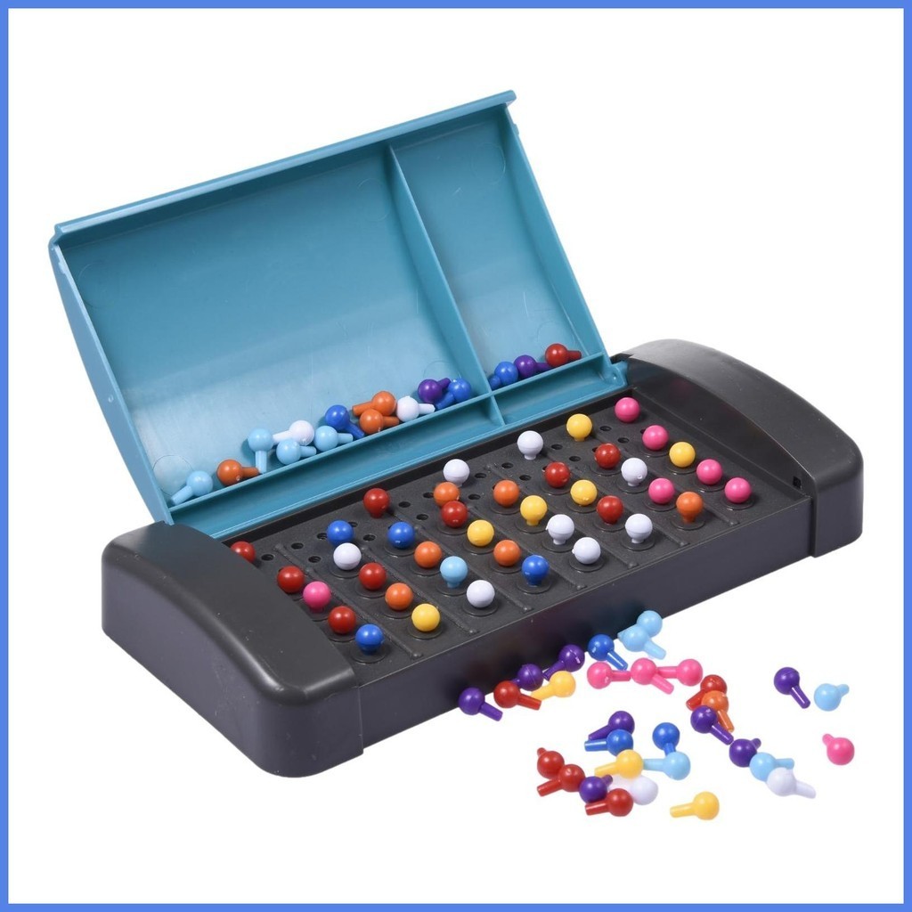 Code Breaking Board Game Mastermind Puzzle Strategy Game Battle of Wits ...