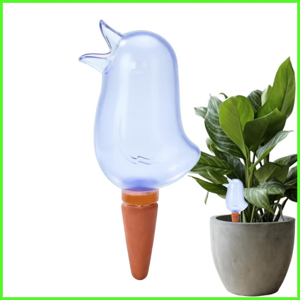 Funny Bird Shape Plant Waterer Automatic Watering Drippers Water Feeder ...