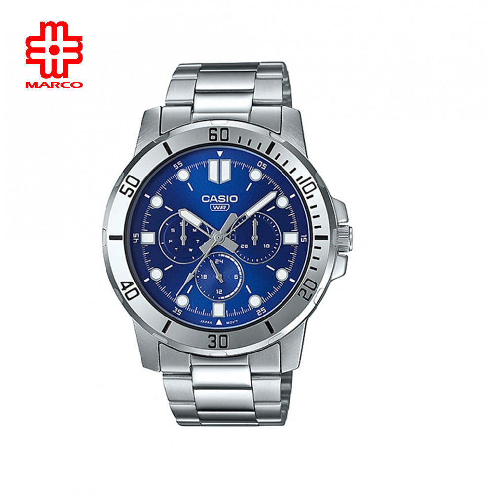 Casio General MTP-VD300D-2E Stainless Steel Band Men Watch | Shopee ...