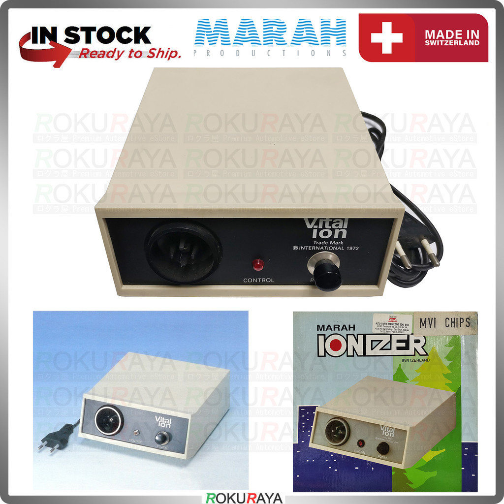 APM Marah Ionizer Vital ion 2000 Air Purifier - made in Switzerland ...
