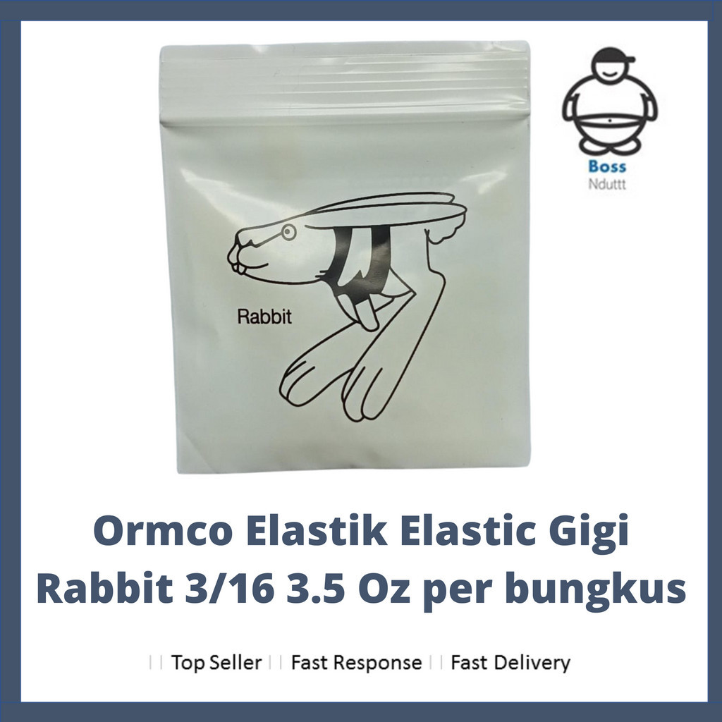 Ormco Elastic Tooth Rabbit, Quail, Ram, Bear, Fox per pack | Shopee ...
