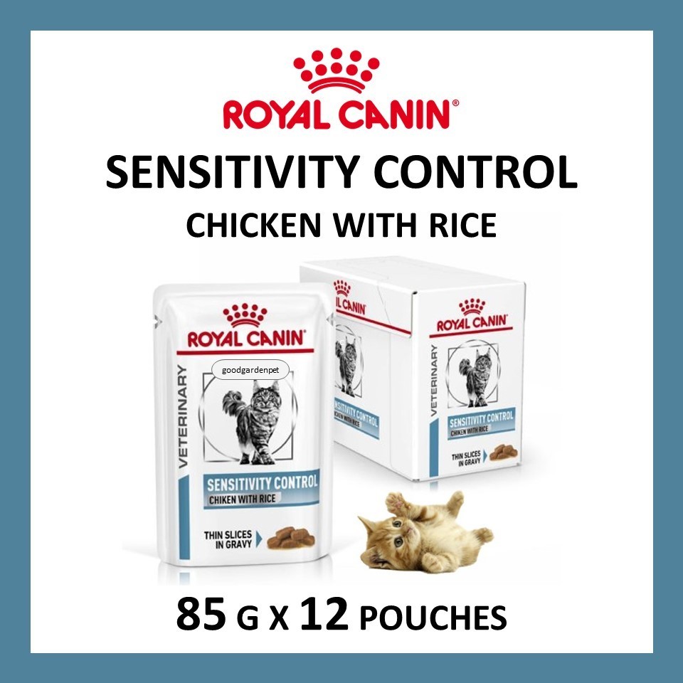 Royal Canin Sensitivity Control Chicken & Rice Wet Pouch for Cat 85 G x ...