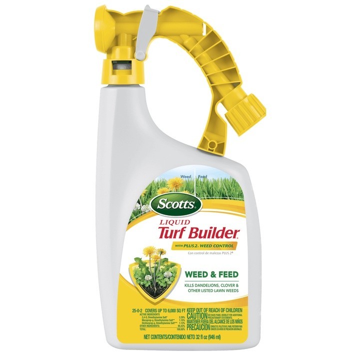 Scotts® Liquid Turf Builder® with Plus 2® Weed Control/Lawn Fertilizer ...