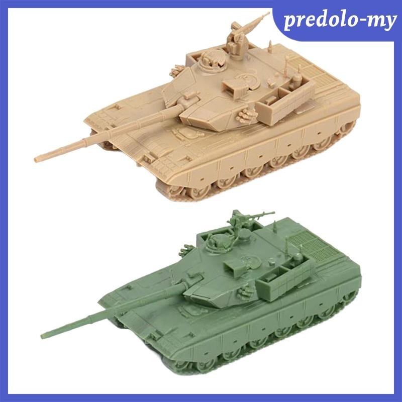 [PredoloMY] 1:72 Tracked Crawler Chariot Tank Model Miniature Craft ...