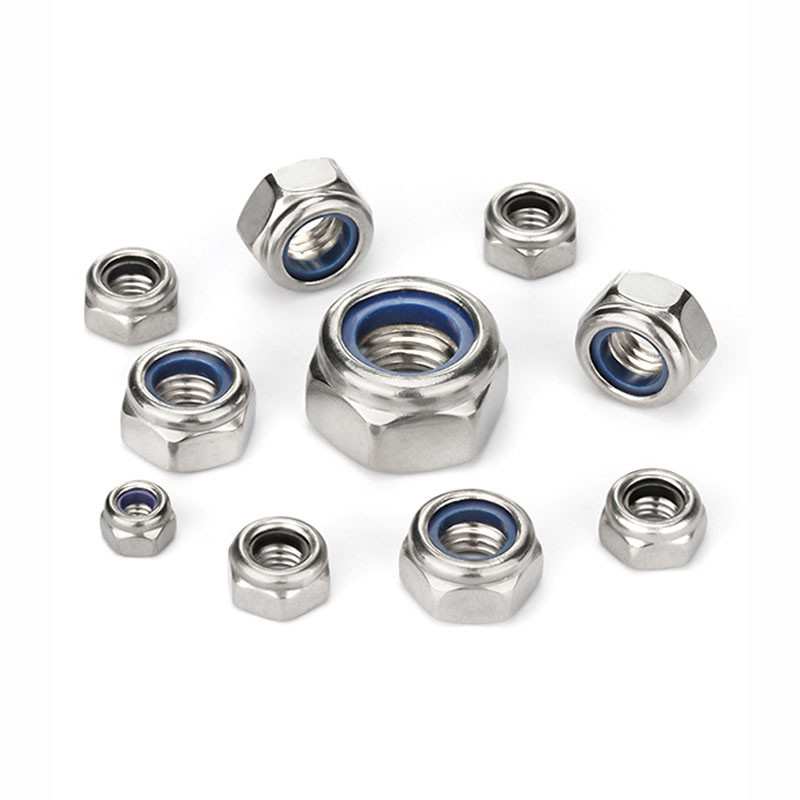 [Quick Shipment] M2-M30 304/316 Stainless Steel Nylon Lock Nut Locking ...