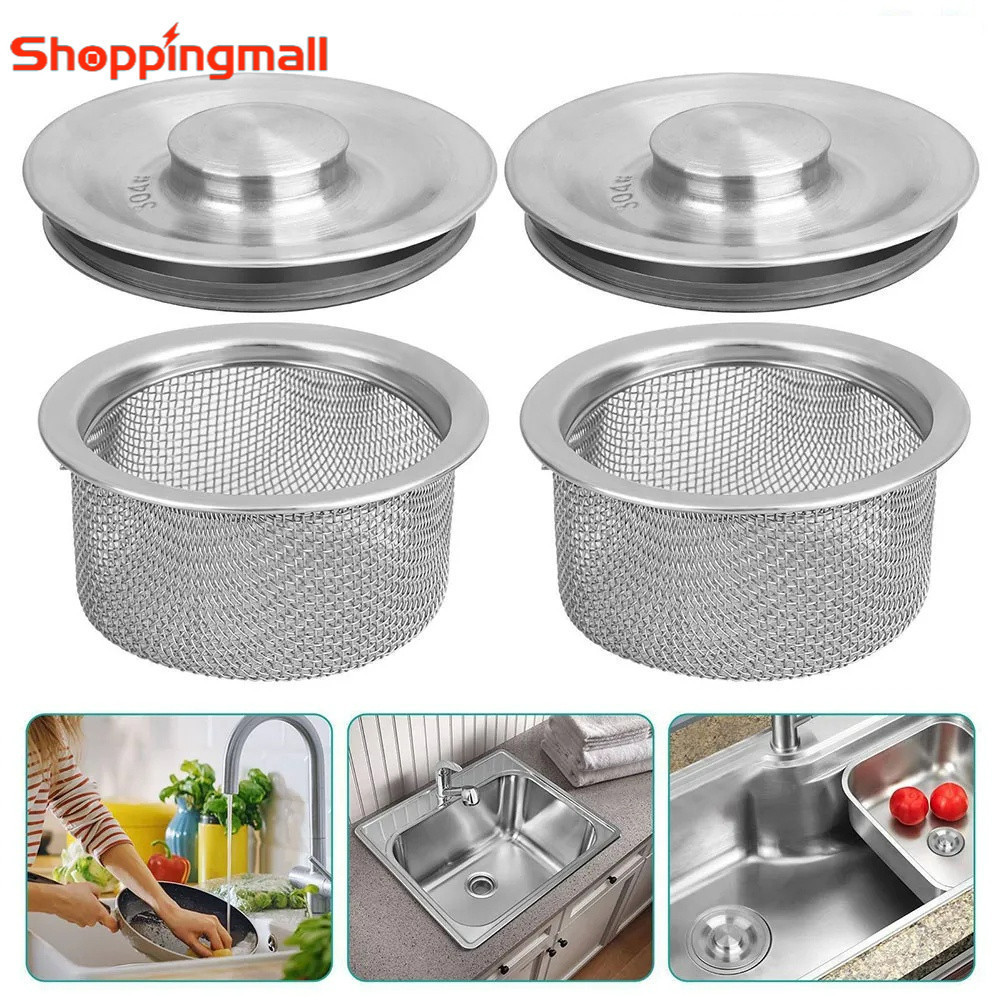 [Sunshine] Universal Floor Strainers Shower Stopper / 8cm Stainless ...