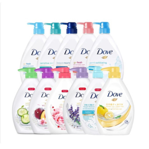 Dove Body Wash Pump Bottle 1L Nourishing Gentle Hydrating Convenient ...