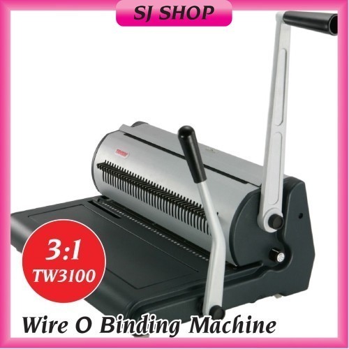 3:1 HIC Wire O Binding Machine TW3100 | HIC Heavy Duty Wire Bind Machine 16mm | Heavy duty ...