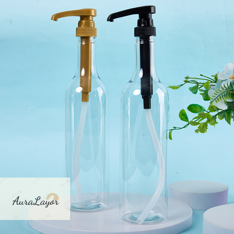 [AuraLayor] 750ml Transparent Coffee Syrup Bee Drip Storage Dispenser ...