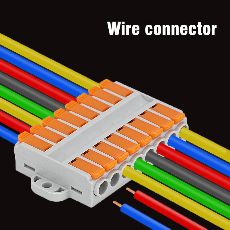 Wire Connector 2/3/4/5/6 pin Universal Docking Fast Wiring Conductors ...