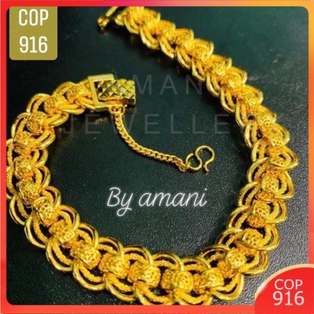 🔥Gelang Tangan Coco Candy COP916 💯persis original 😍 Emas Bangkok & emas ...