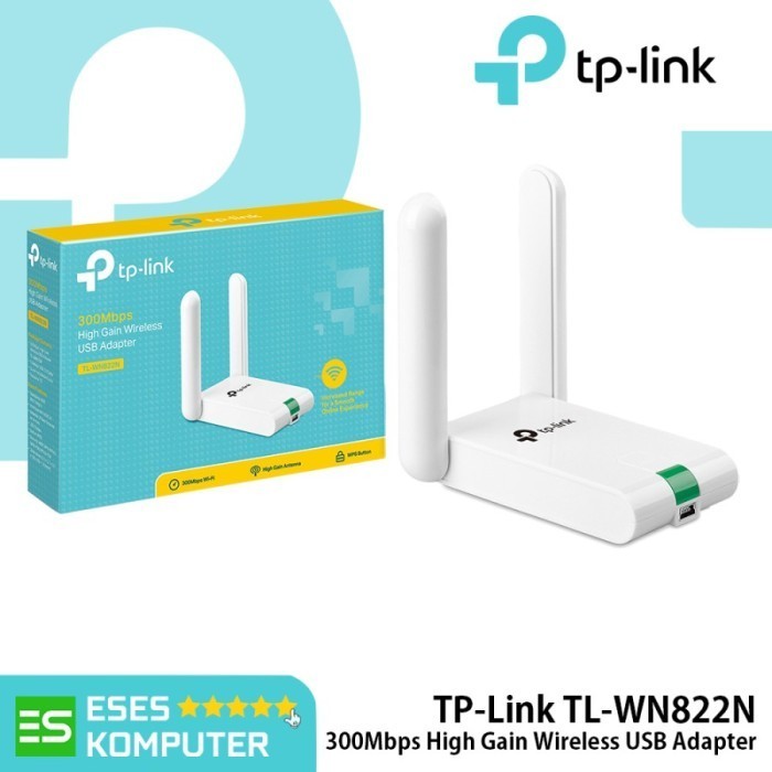 Tp-link TL-WN822N 300MBPS HIGH GAIN WIRELESS USB ADAPTER WIFI | Shopee ...
